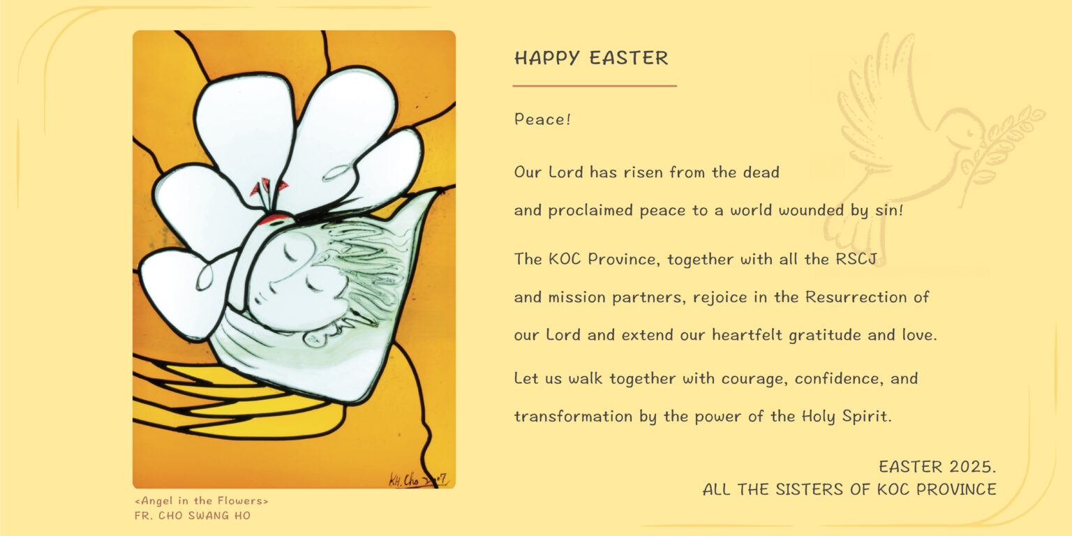 2025 Easter greetings from around the world - RSCJ International