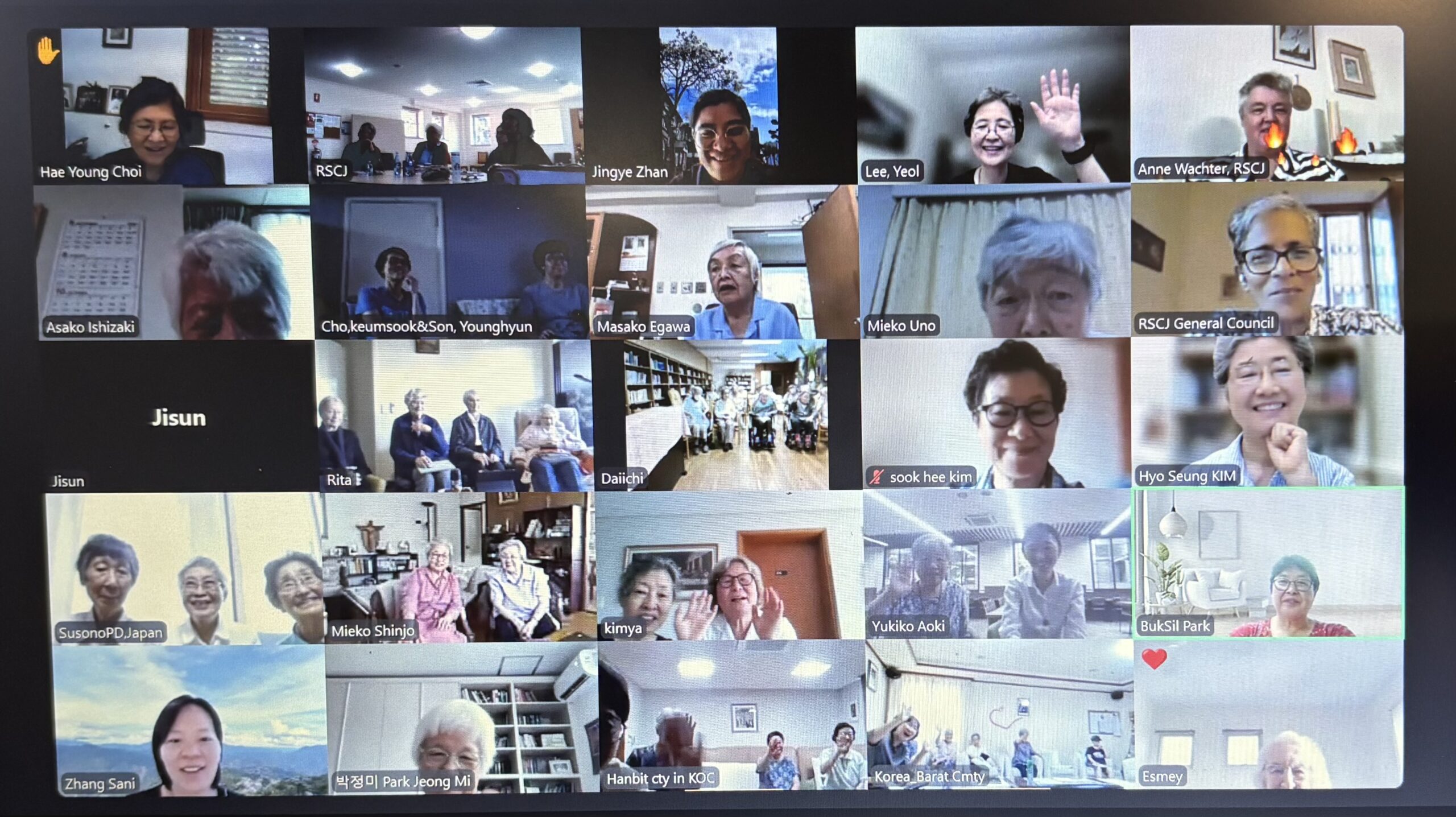 Welcome to NEANZ! A message from Anne Corry - RSCJ International