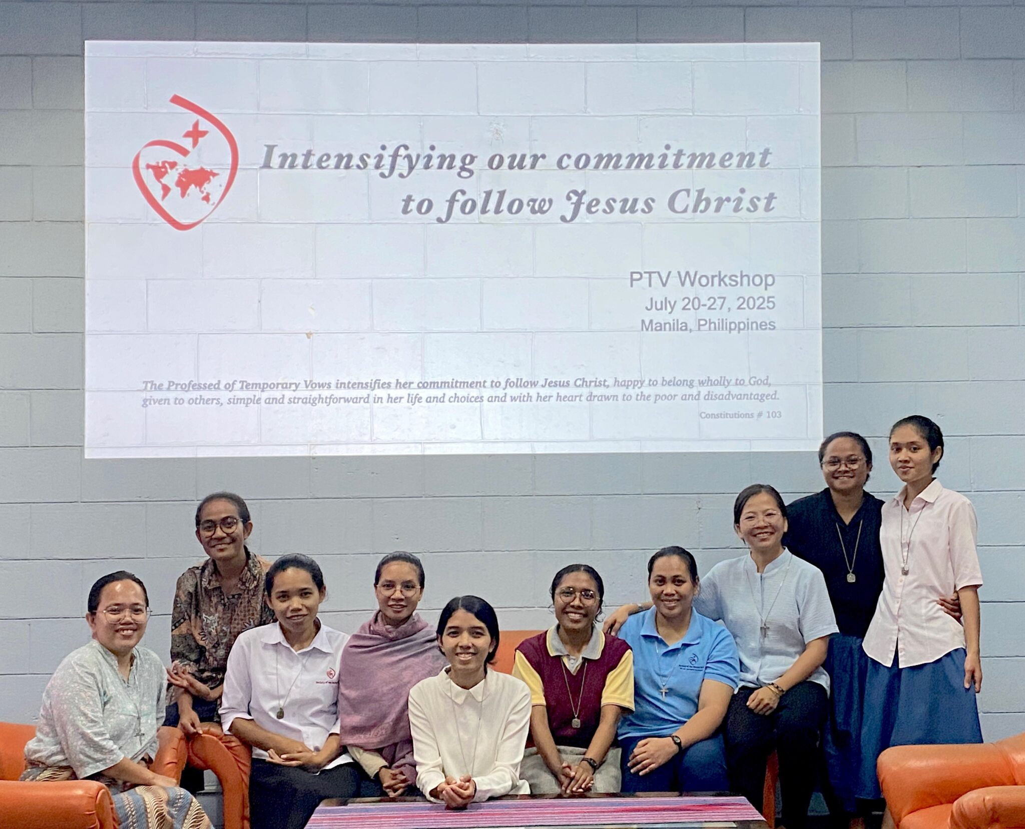 PTV Workshop in Manila, Philippines - RSCJ International