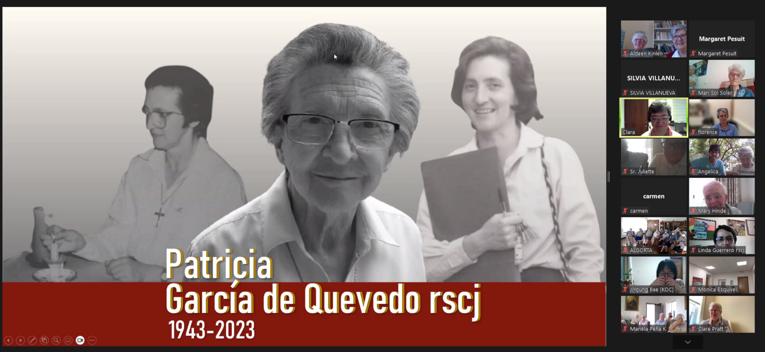 In Memoriam: Patricia García de Quevedo – RSCJ International